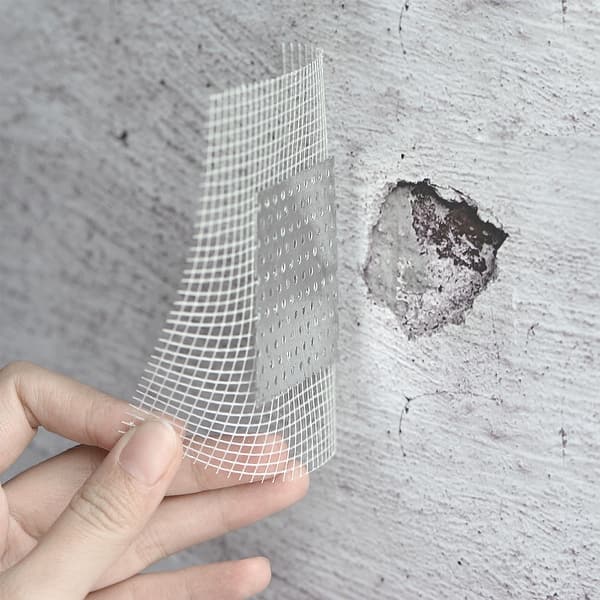 6-inch Putty Knife 6" & 8" Self-Adhesive Aluminum Wall Repair Patch ...