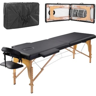 Massage Table 84 Inches Long Portable with Carry Case Table - Bed Bath ...