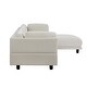 L-Shaped Sectional Sofa with Reversible Chaise, Upholstery, Thick ...