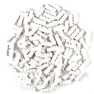 Strictly Briks Classic Bricks Kit, White, 144 Pieces, Compatible with ...