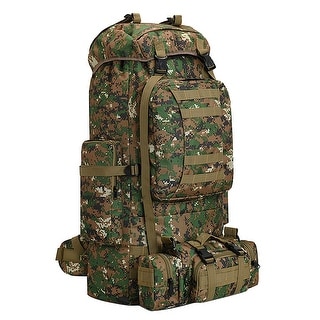 100L Camping Hiking Backpack Molle Rucksack Military Camping ...
