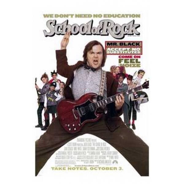 The School Of Rock Movie Poster (11 X 17) Item Mov191888 - Bed Bath ...