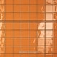 Merola Tile Twist Square Orange Sunset 11-3/4" x 11-3/4" Ceramic Wall ...