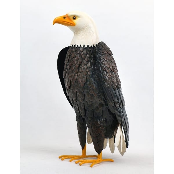 Metal Standing Eagle Statuette - Bed Bath & Beyond - 42257386