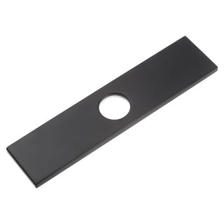 10 Inch Kitchen Sink Faucet Hole Cover Deck Plate, Rectangle - 10 Inch ...