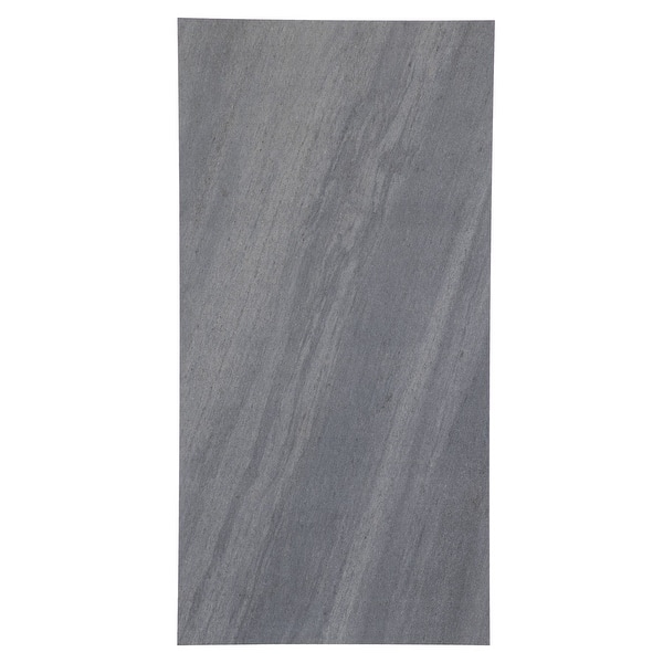 Industry Tile 12x24 Quartzite Dark Gray Matte Porcelain Tile (8 Pieces ...