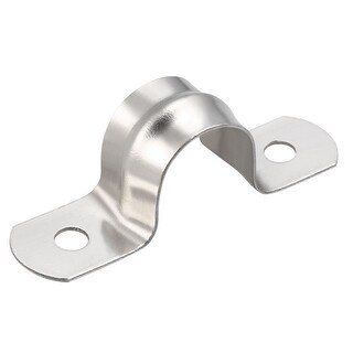 Rigid Pipe Strap, 2 Holes 304 Stainless Steel Tension Clip 8pcs - Bed ...