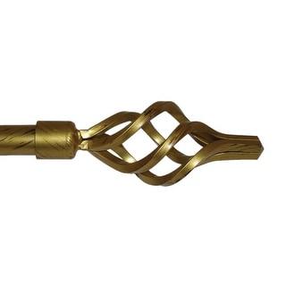 Moshells 48-86" Sierra Curtain Rod - Gold - Bed Bath & Beyond - 16966040