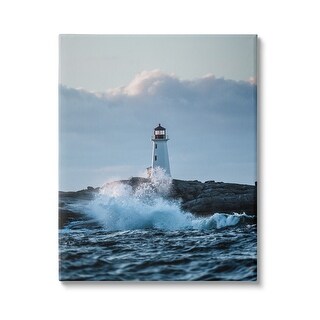 Stupell Rough Sea Waves Photography Canvas Wall Art Design by Jared ...