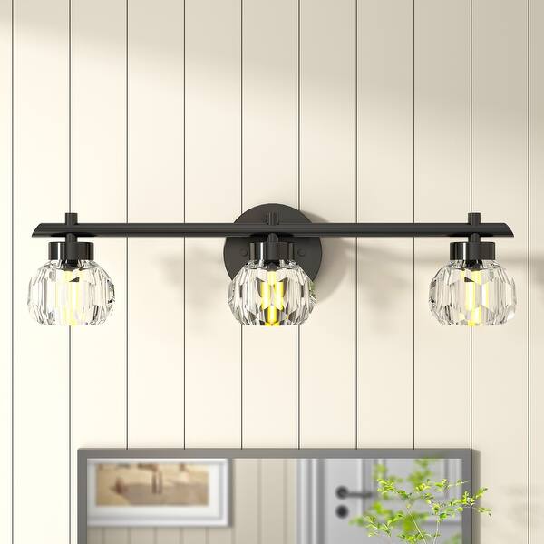 Luende Paris Serie 3-Light Dimmable Bathroom Vanity Light - Bed Bath ...