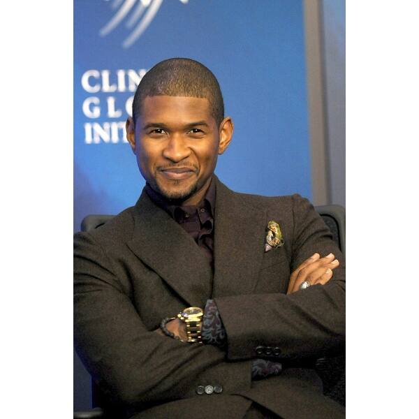 Usher At A Public Appearance For Clinton Global Initiative - Thu ...