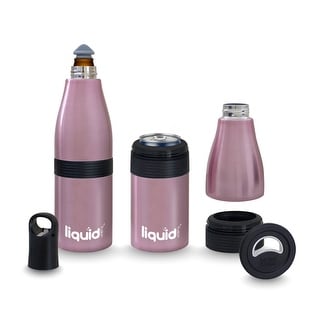 Grand Fusion Icy Bev Kooler 2.0, Bottle and Can Insulator, Water Bottle ...