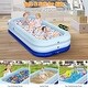 Inflatable Swimming Pool for Kids and Adults, Full-Sized Family Kiddie ...