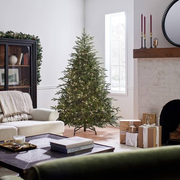 National Tree Company 6.5-foot Frasier Grande Tree with Clear Lights ...