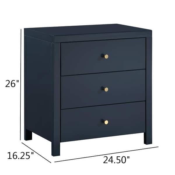 Nave 3-drawer Nightstand by Greyson Living - Bed Bath & Beyond - 40940766