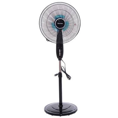 Pedestal Fan, 3-Speed Control Adjustable Height Oscillating Standing ...