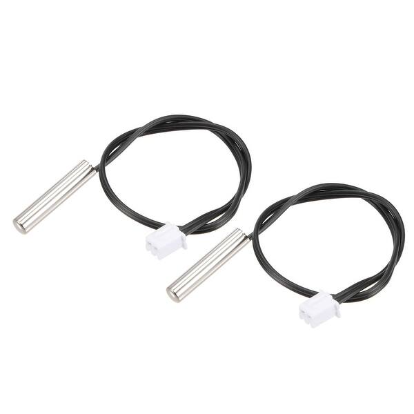 2pcs 20K Temperature Sensor Probe, Stainless Steel NTC Thermal Probe ...