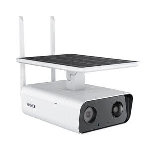 ANNKE 4MP Solar-powered Security Camera with 5W Solar Panel,PIR ...