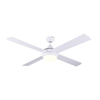 FOLEY 48 inch Ceiling Fan - White - Bed Bath & Beyond - 37303147