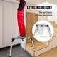 VEVOR Folding Work Platform, 330 lbs & 660 lbs Load Capacity, Folding ...