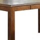 Ivy 60 Inch Modern Rectangular Dining Table, Rubberwood Frame, Warm ...