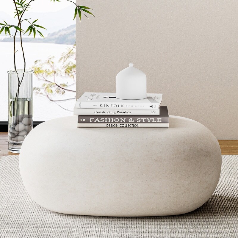 White Oval Coffee Tables - Overstock