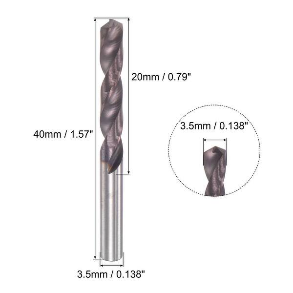 3.1mm DIN K45 Tungsten Carbide AlTiSin Coated Drill Bit for Stainless ...