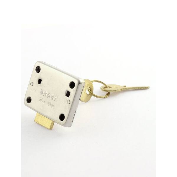 Cabinet Toolbox Hardware Keyed Cylinder Drawer Lock 3mm Fixing Hole ...