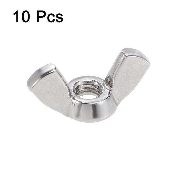 #10-32 Wing Nuts 304 Stainless Steel Shutters Butterfly Nut 10pcs ...