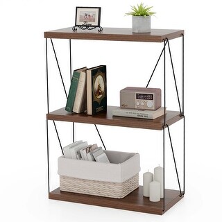 Costway 1/2 PCS 3-Tier Multipurpose Display Rack Storage Shelving Unit ...