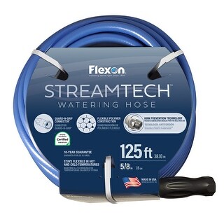 5/8 inch diameter by 125 foot length Streamtech watering hose - 5/8 ...