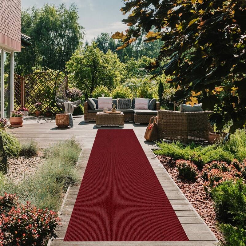Outdoor/Indoor Custom Size Carpet Runner Rug 36'' wide x your choice of ...