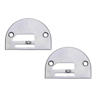 2pcs K-2 0.4 Needle Hole Chrome Plated Needle Plate for Sewing Machines ...