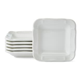 Mikasa French Countryside Square Appetizer Plates, Set of 6 - Bed Bath ...