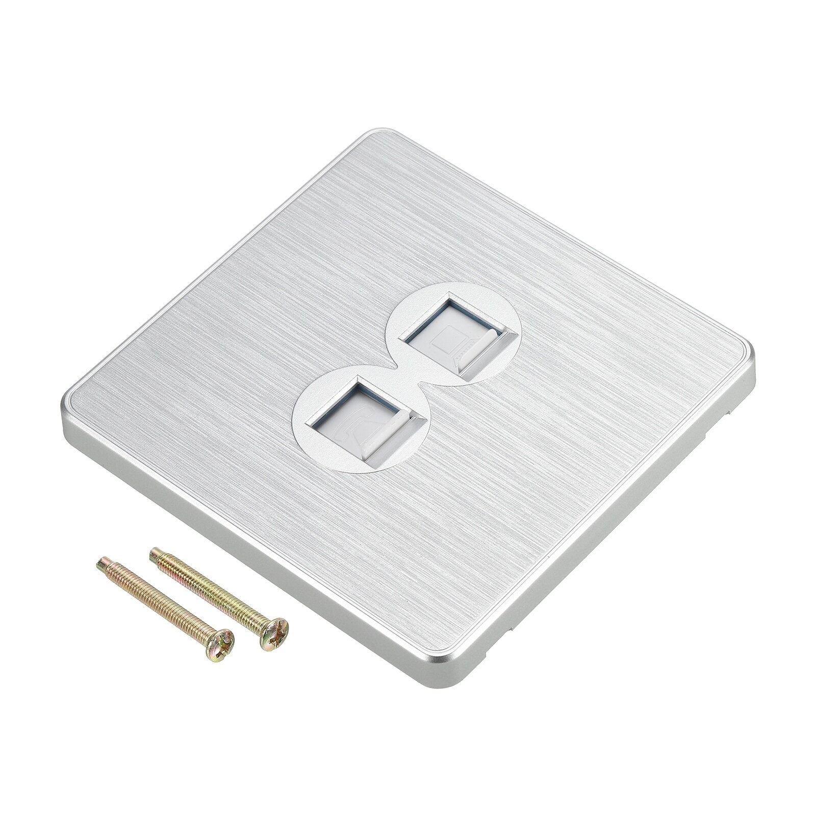 RJ45 CAT6 Socket TV Wall Plate Outlet White for Home Office - Bed Bath ...