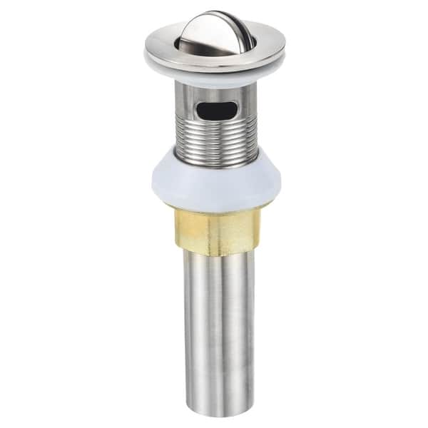 Flip Cover Drain Stopper Sink Strainer for Wash Basins with Overflow ...