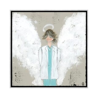 iCanvas "Female Doctor Angel" by Ashley Bradley Framed - Bed Bath ...