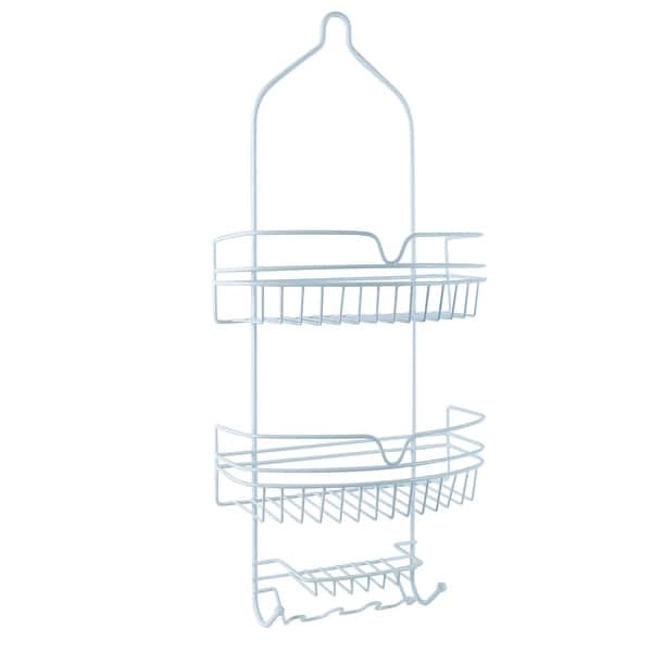 Bath Bliss Round Wire Shower Caddy - 11.02" x 5.31" x 25.98" - Bed Bath ...