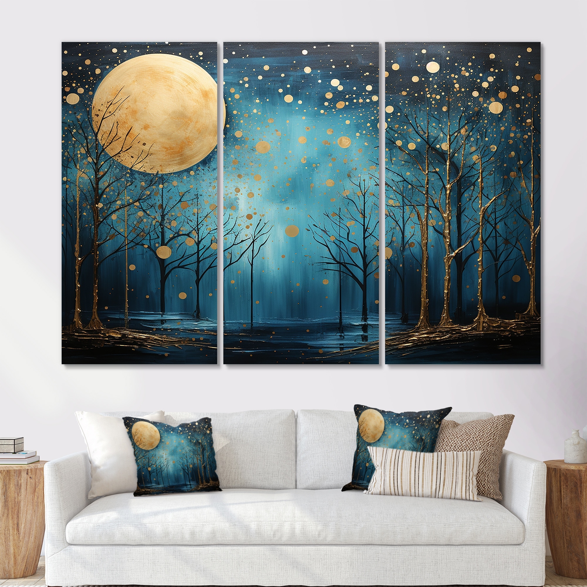 blue moon decor