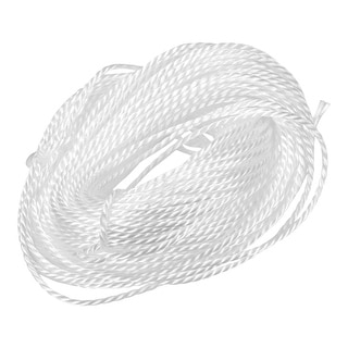 Twisted Nylon Mason Line White 50M/164 Feet 4MM Dia for DIY Projects ...