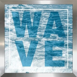 "WAVE (Square)" Print on Acrylic - Bed Bath & Beyond - 36560015