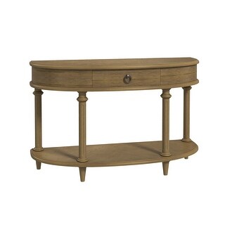 Semi-Circular Table 46'' Console Table - 46" - Bed Bath & Beyond - 37775218