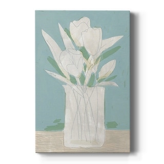 Muted Spring Arrangement II Premium Gallery Wrapped Canvas - Ready to ...