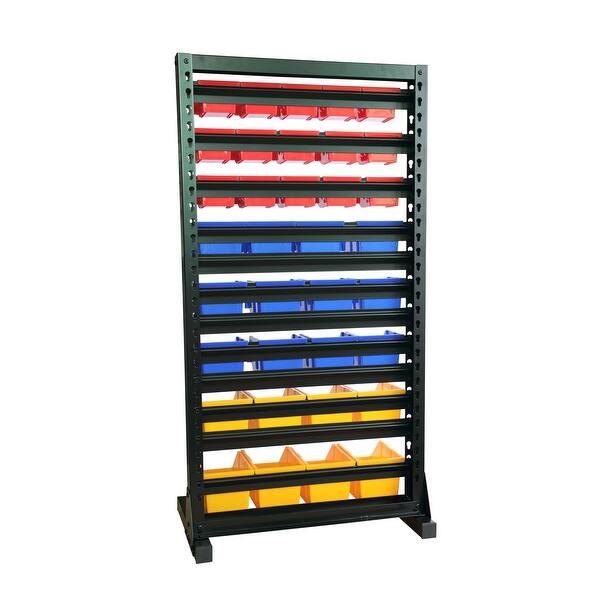 King's Rack Hanging Bin Rack Storage System Heavy Duty Steel Rack ...