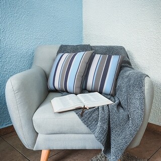Kata Pack Of 2 Outdoor Pillow With Inserts, 18" x 18" - Bed Bath ...