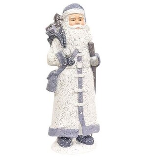 Resin Father Christmas - 20.5" high by 7.5" wide by 5" deep. - Bed Bath ...