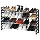 Seville Classics 20-Pair 4-Tier Expandable Stackable Shoe Rack ...