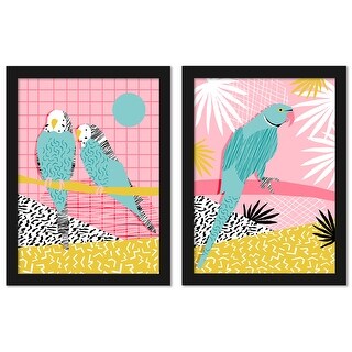 Hottie by Wacka Designs - 2 Piece Black Framed Print Set - Bed Bath ...