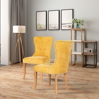 Homylin Linen Solid Back Side Chair (Set of 2) - Bed Bath & Beyond ...