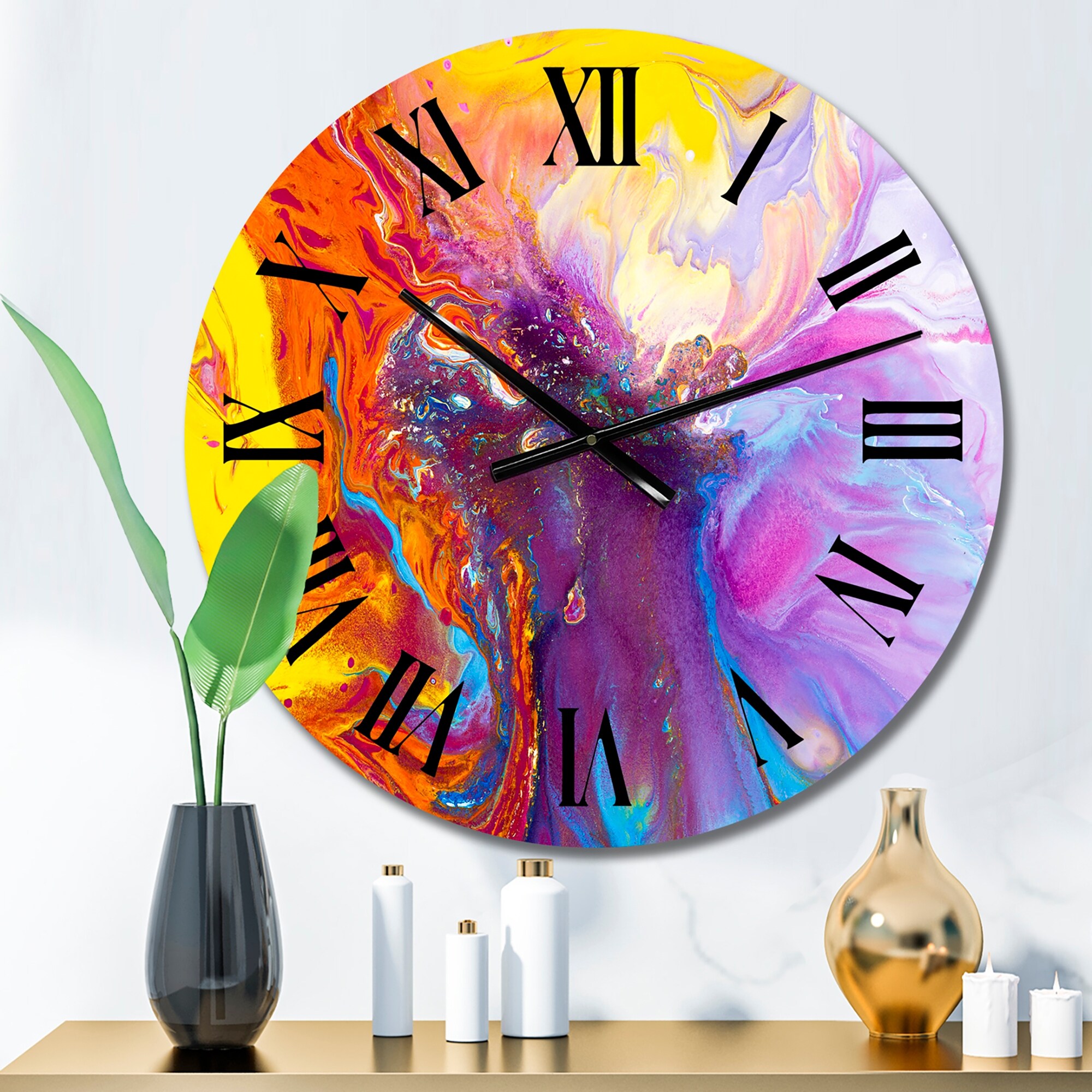 Purple Wall Clocks - Bed Bath & Beyond